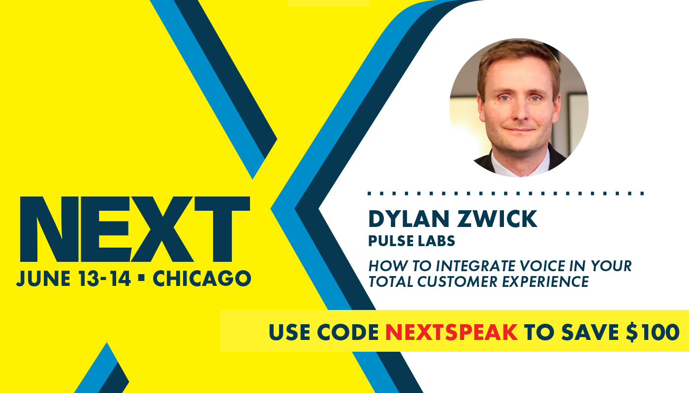 Pulse Labs Co-Founder and CPO Dylan Zwick to Present at NEXT 2019 in Chicago